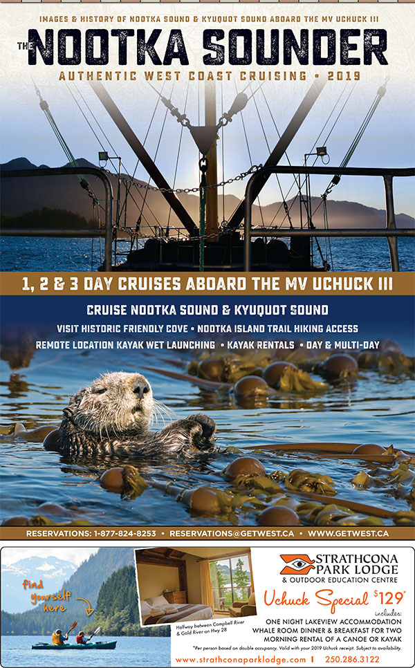 Cruise Magazine on board the MV Uchuck III